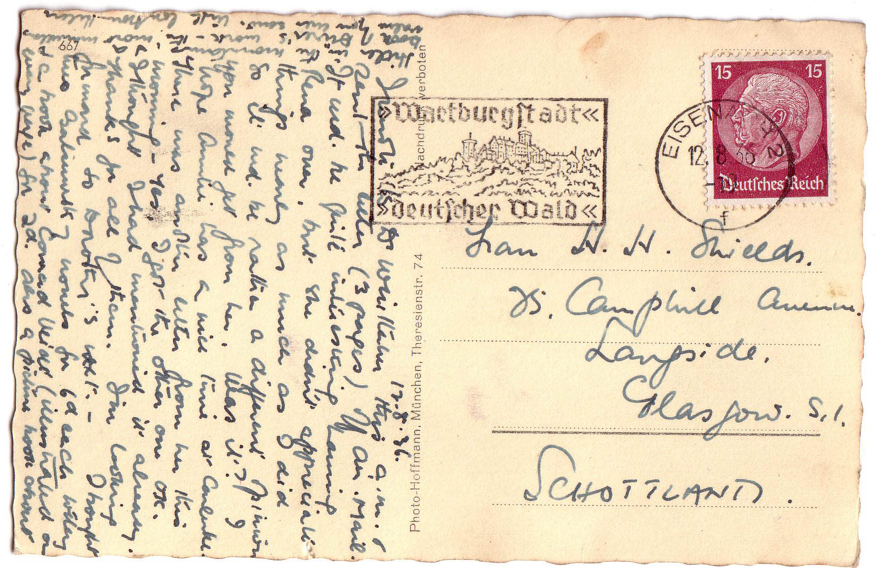 my grandparents old postcards